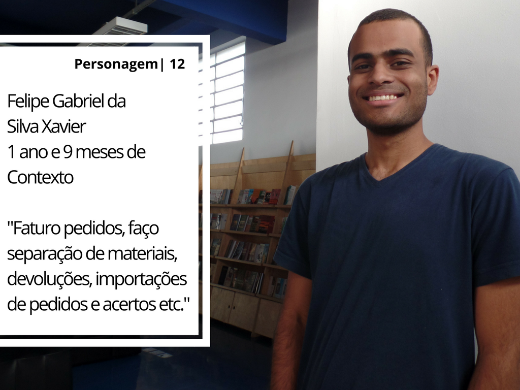 Perfil: Felipe Gabriel da Silva Xavier - Blog da Editora Contexto