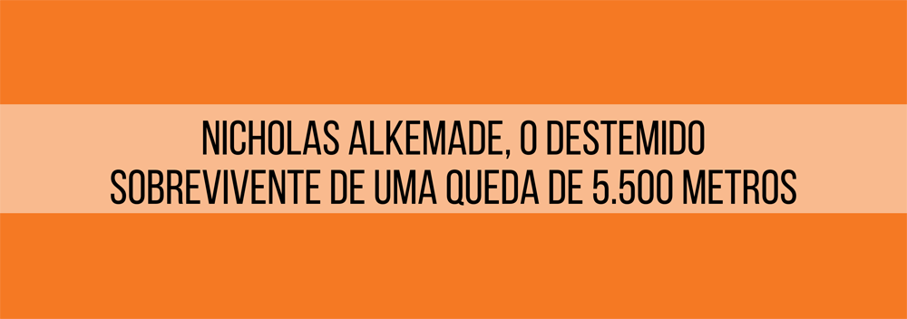 Nicholas Alkemade, o destemido sobrevivente de uma queda de 5.500 metros